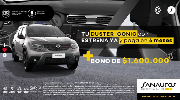 Campaña PLAN ESTRENA YA Y PAGA DESPUÉS DUSTER | Sanautos_Renault